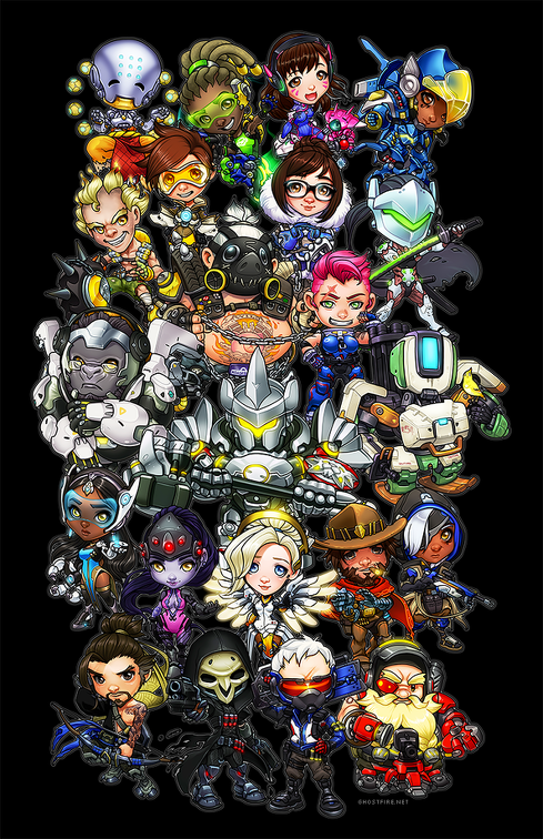 Chibi Video Game Characters